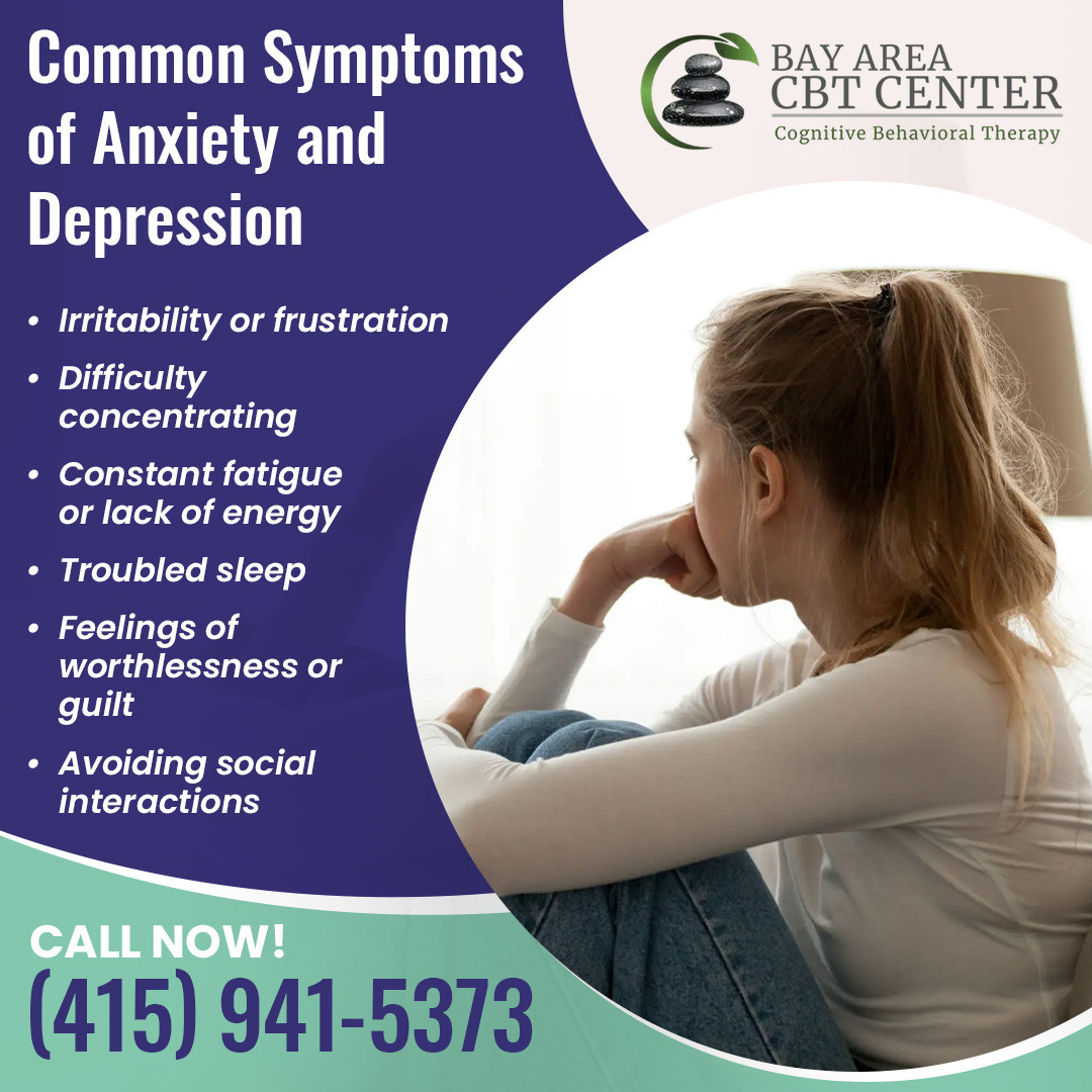 Regain Control of Your Mental Health with CBT Therapy at Bay Area CBT Center - Bay Area CBT Center